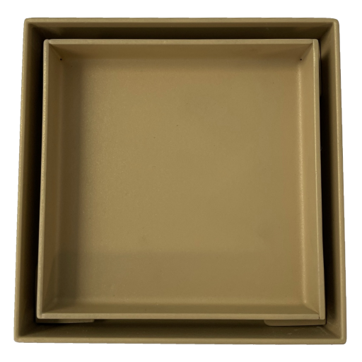 Gold Floor Waste - Tile Insert - 316 Grade Stainless